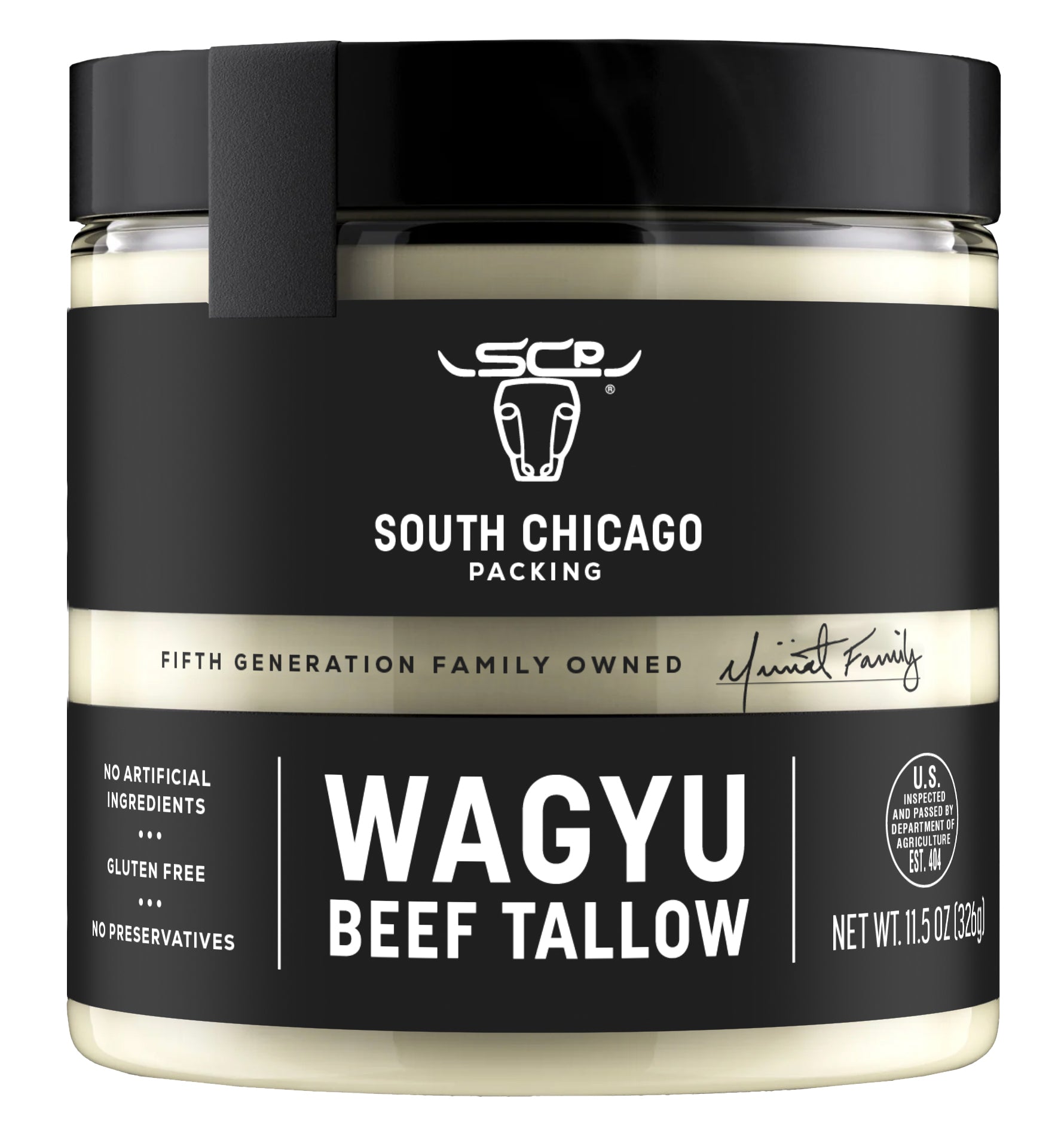 Wagyu Beef Tallow Glass Jar – South Chicago Packing