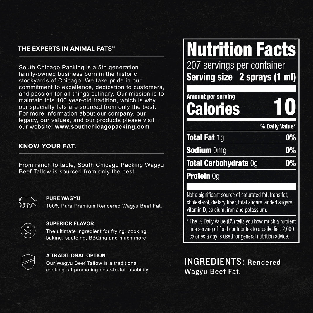 Wagyu Beef Tallow Spray – South Chicago Packing