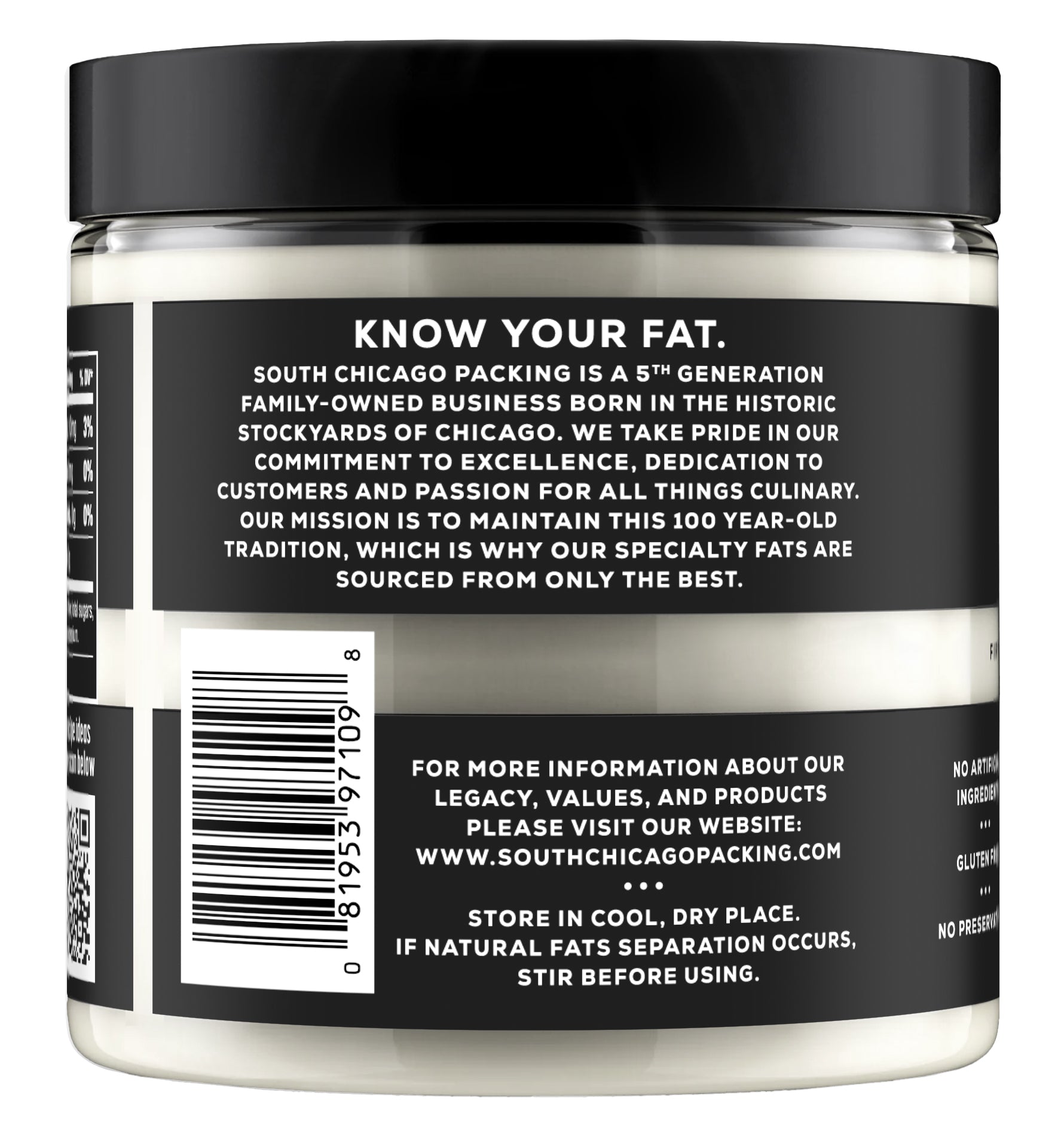 Wagyu Beef Tallow Glass Jar – South Chicago Packing