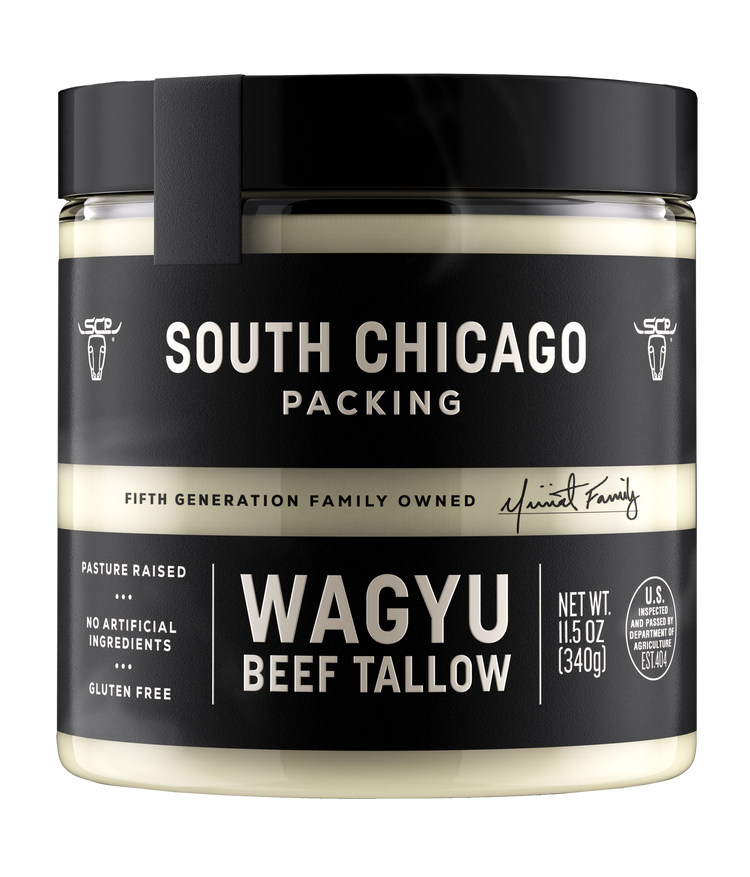 Wagyu Beef Tallow Glass Jar – South Chicago Packing