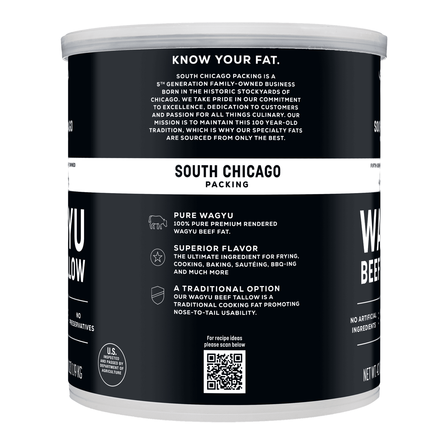 Wagyu Beef Tallow | Wagyu Tallow - South Chicago Packing