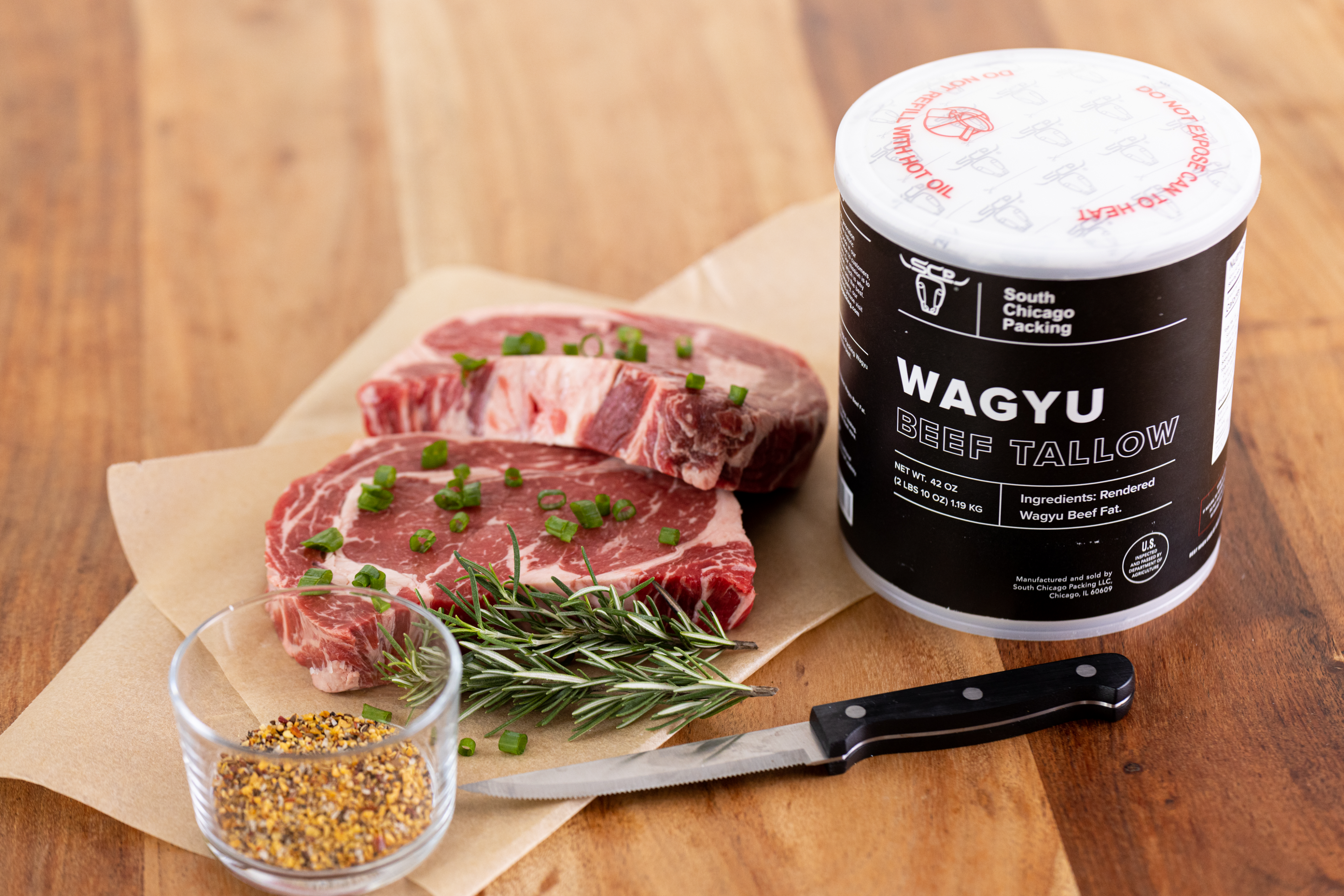 Wagyu Beef Tallow | Wagyu Tallow - South Chicago Packing