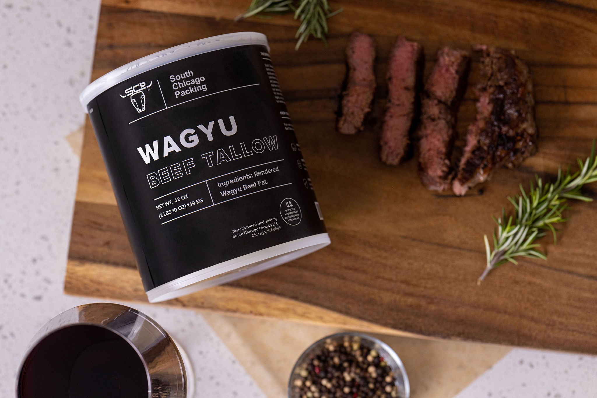 Wagyu Beef Tallow | Wagyu Tallow - South Chicago Packing